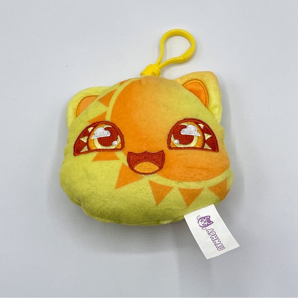 Aphmau | Toys | Aphmau Yellow Kitty Cat Plush Keychain Clip Orange Face ...